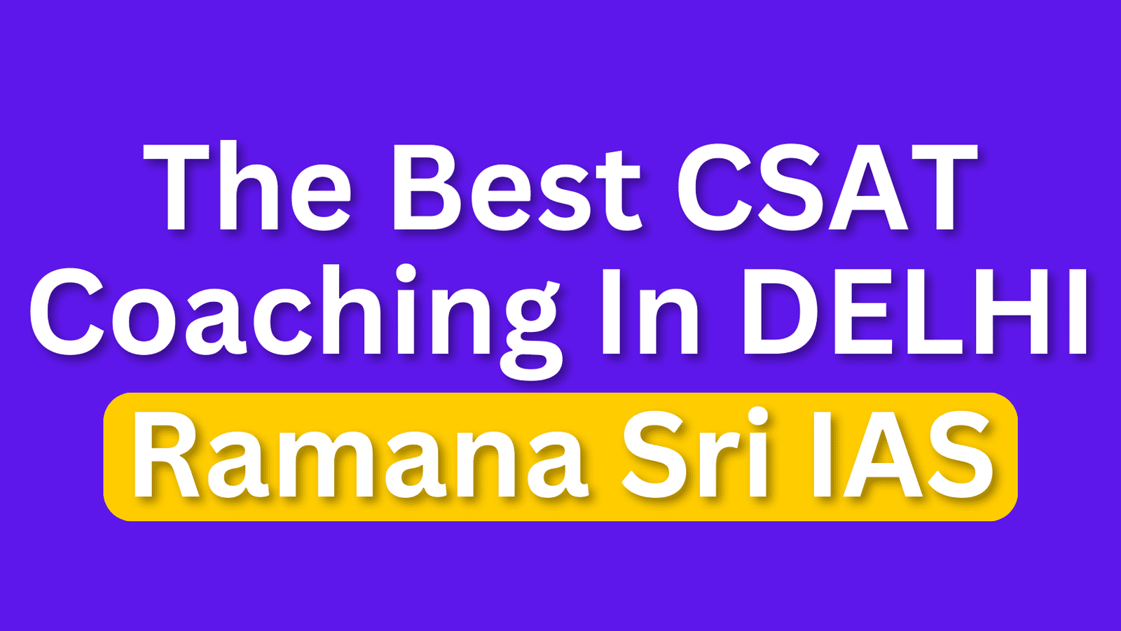 No.1 best faculty of the CSAT Exam 2024 Expert Ramana Sri Sir